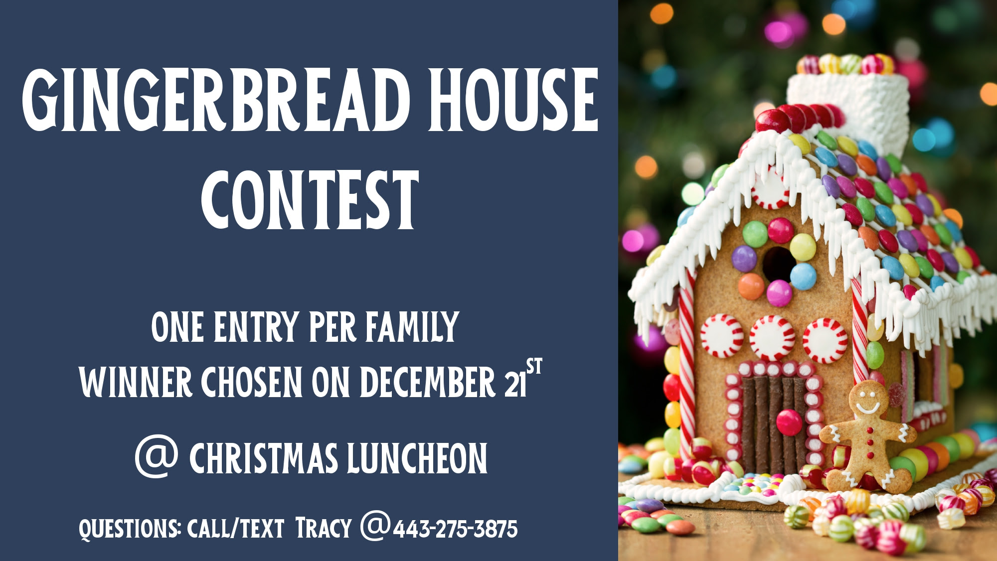 Gingerbread House Contest - Perry Hall Baptist Church